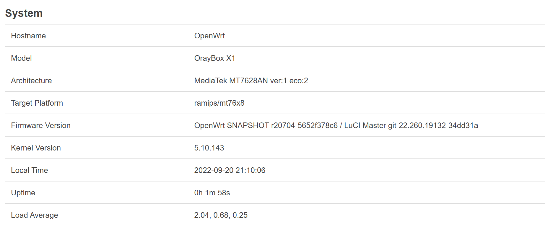 OrayBox X1 解锁SSH & 刷入 OpenWrt 系统 - web1n